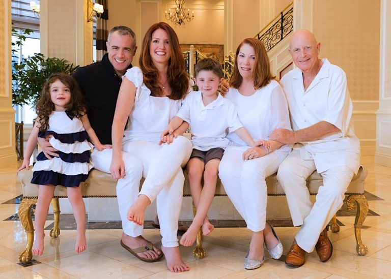 Grandma finally gets her family portrait - Littles Photography