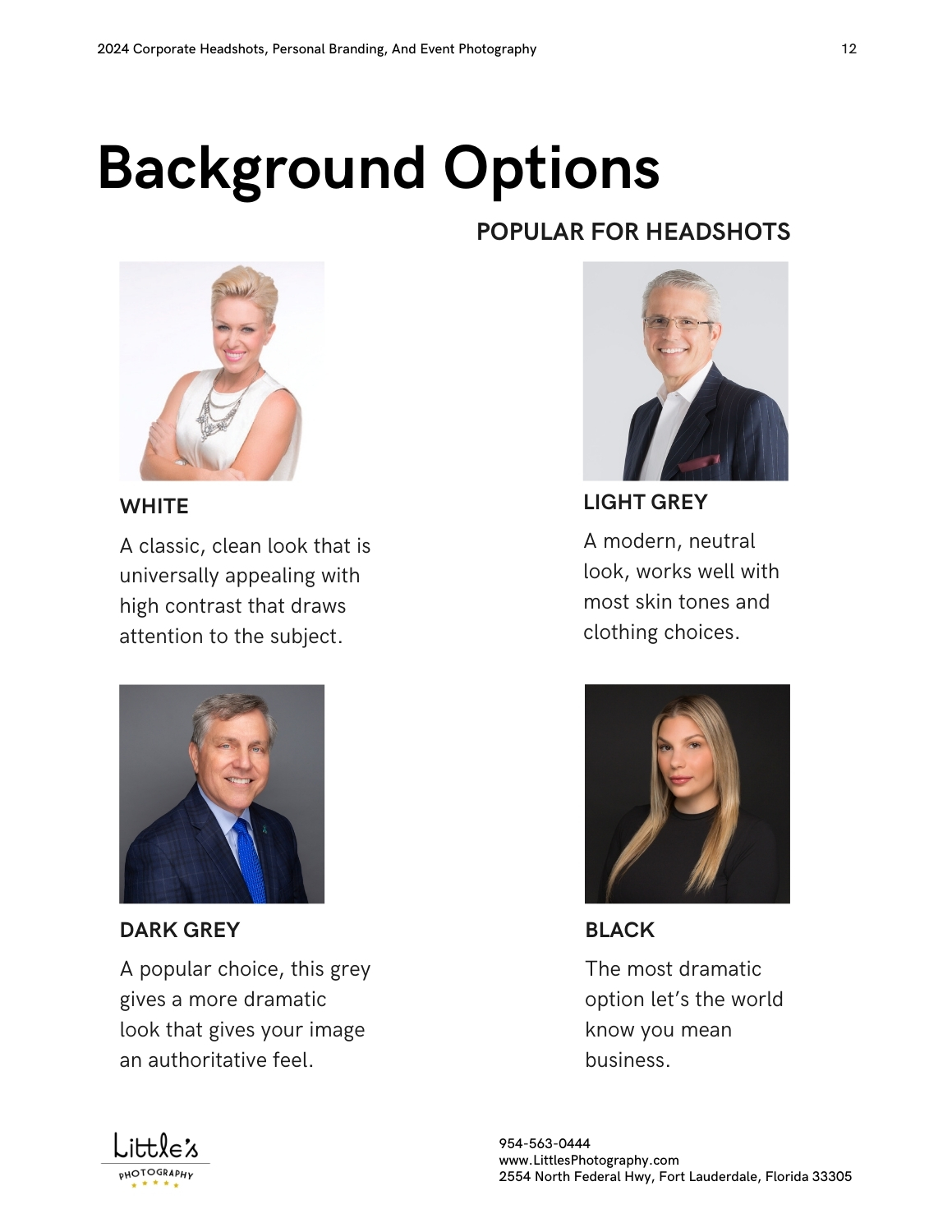 Corporate Headshots Fort Lauderdale | Little's Photography