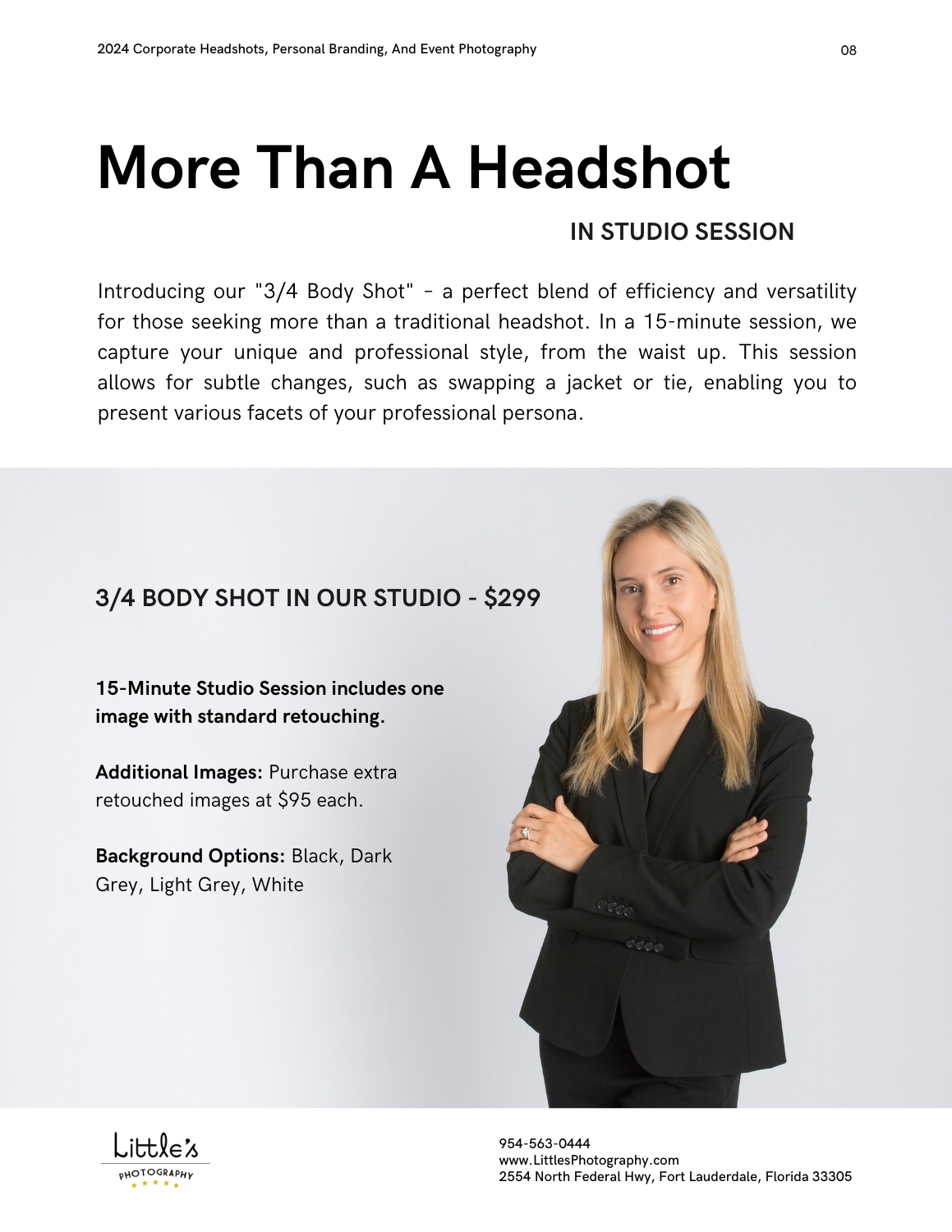 Corporate Headshots Fort Lauderdale | Little's Photography